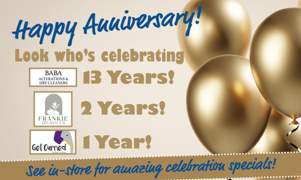 June Anniversary Celebrations! - St. Agnes Shopping Centre